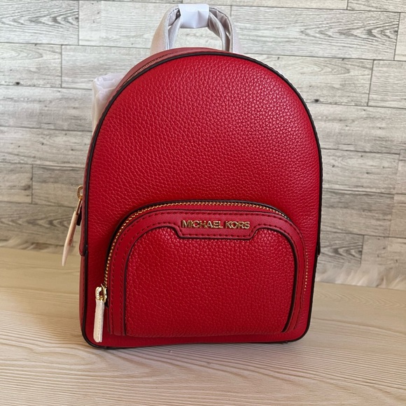 MICHAEL Michael Kors | Bags | Michael Kors Mini Bright Red Jaycee ...